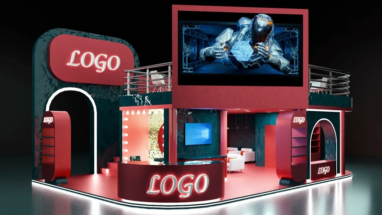 ArtStation - Exhibition Booth Design 17