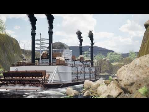 ArtStation - the Steamboat
