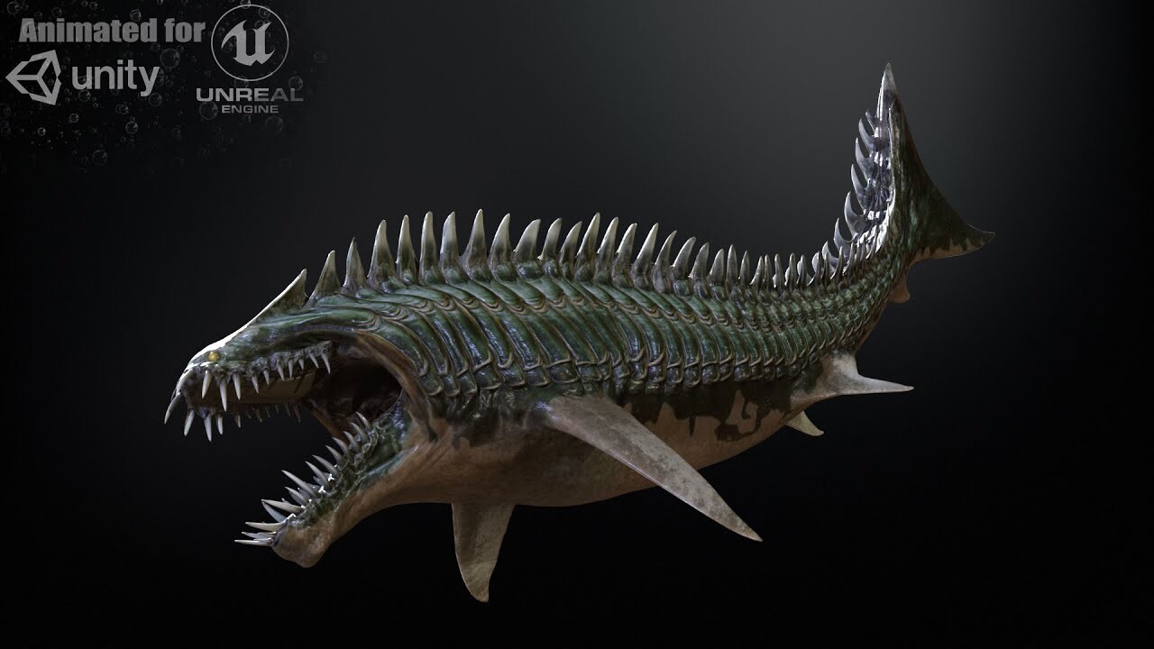 ArtStation - Alien Shark 6