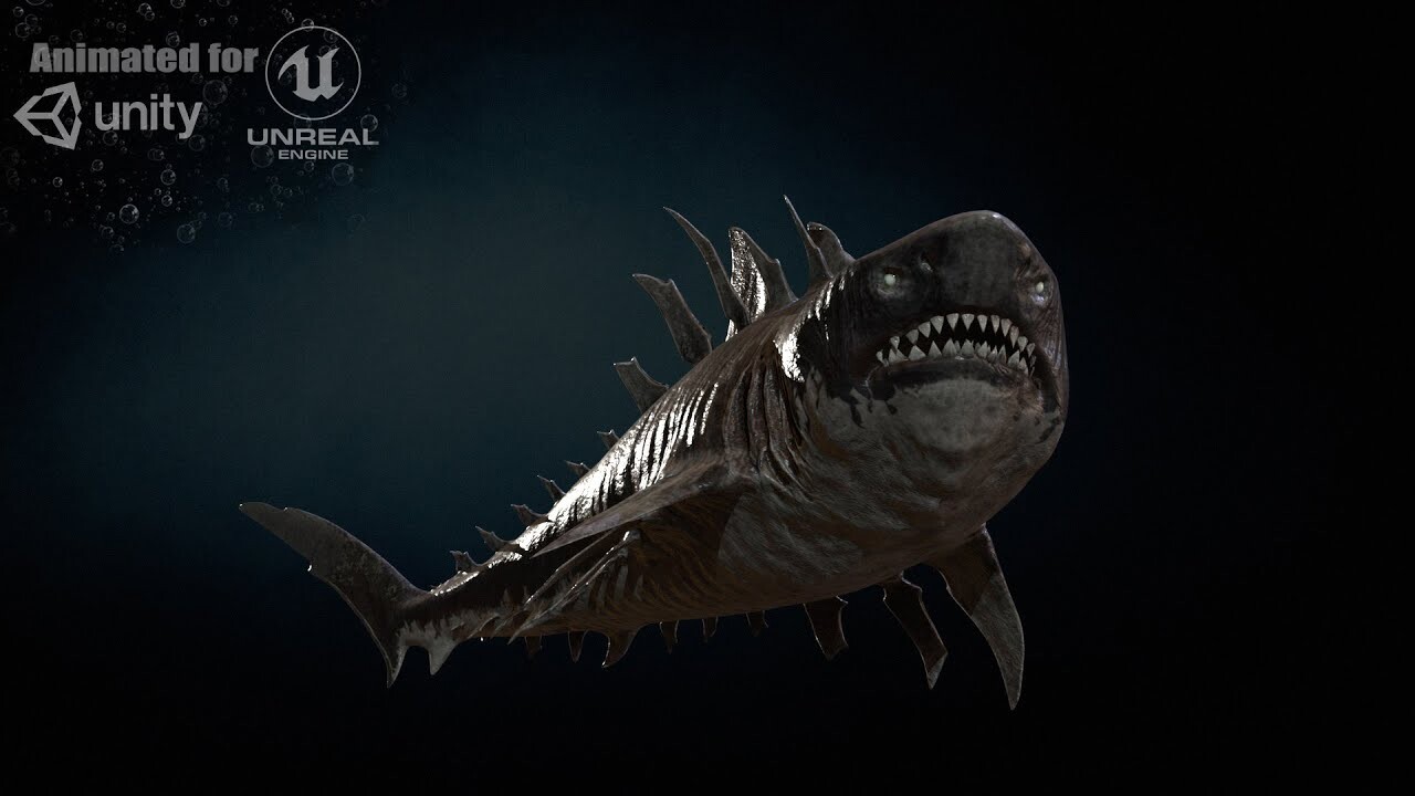ArtStation - Alien Shark 4