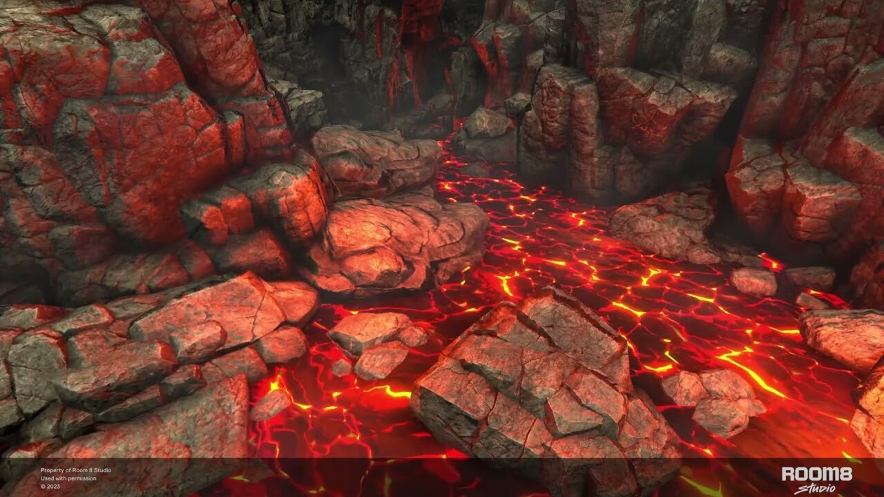 ArtStation - Lava Flow FX