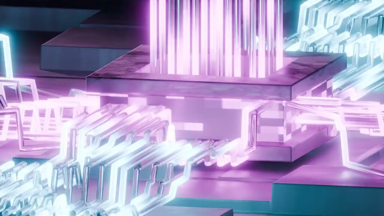 ArtStation - Computer Chip - Animation 3D