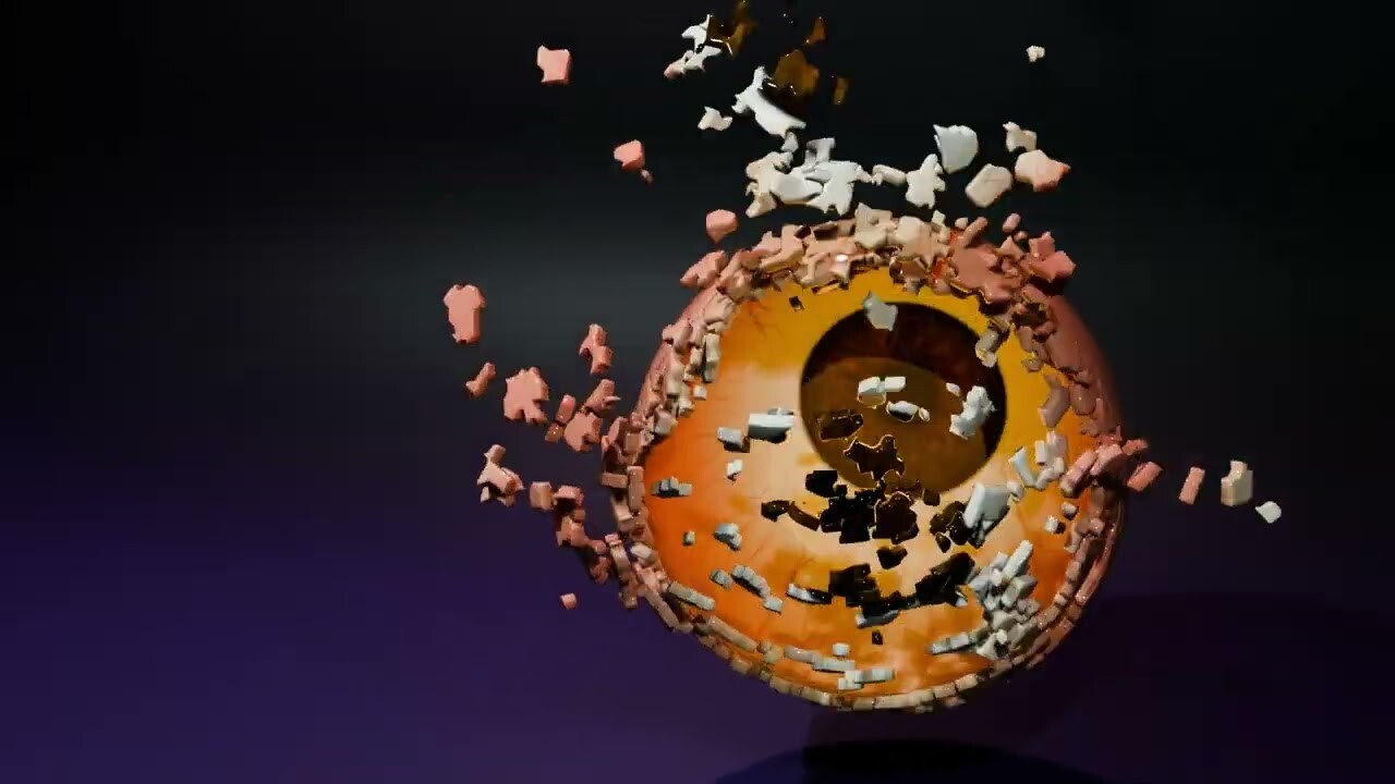 ArtStation - Disintegrate Effect in Blender