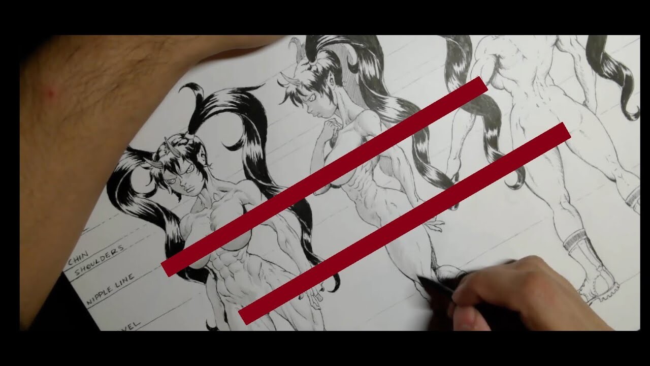 Level Nine Drow - Sharky Template (NSFW 18+)