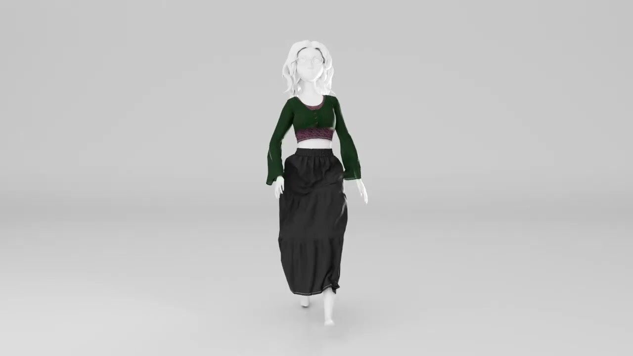 ArtStation - Outfit Simulation | Marvelous Designer