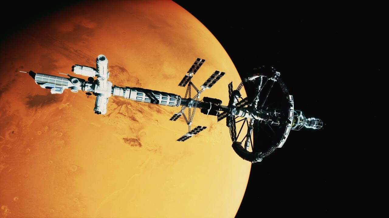 ArtStation - (UE5) Mars Space Station - MSS - 4k