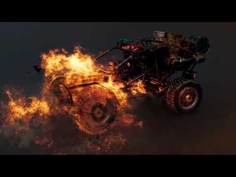 ArtStation - Engine Car Fire Burning VFX
