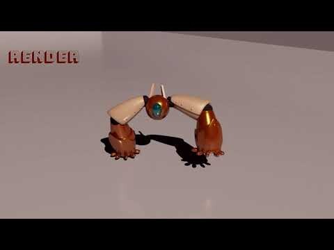 ArtStation - Bot Walk Animation