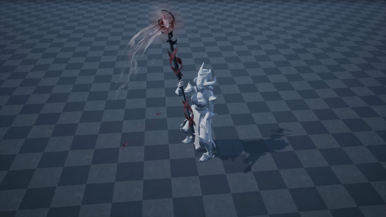 ArtStation - UE | Blood Wizard Spell VFX [4K]