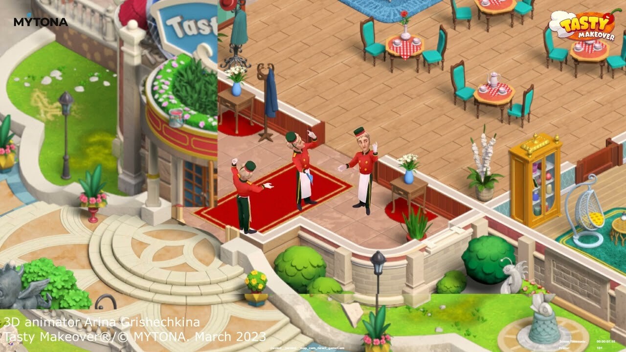 ArtStation - Animation Shots, Tasty Makeover, MYTONA