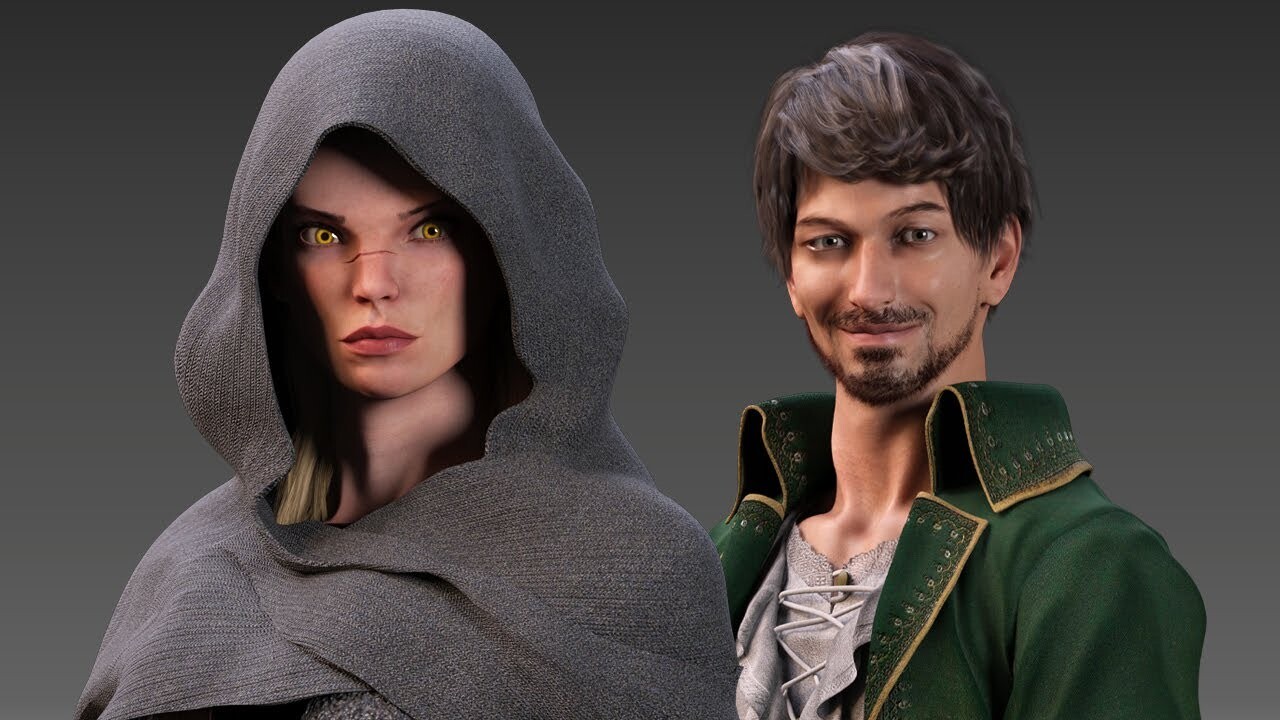 ArtStation - ARCHON Character Gallery 👥 Phainolis & Stonos