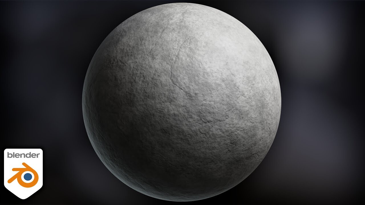 ArtStation - Procedural Concrete Material (Blender Tutorial)