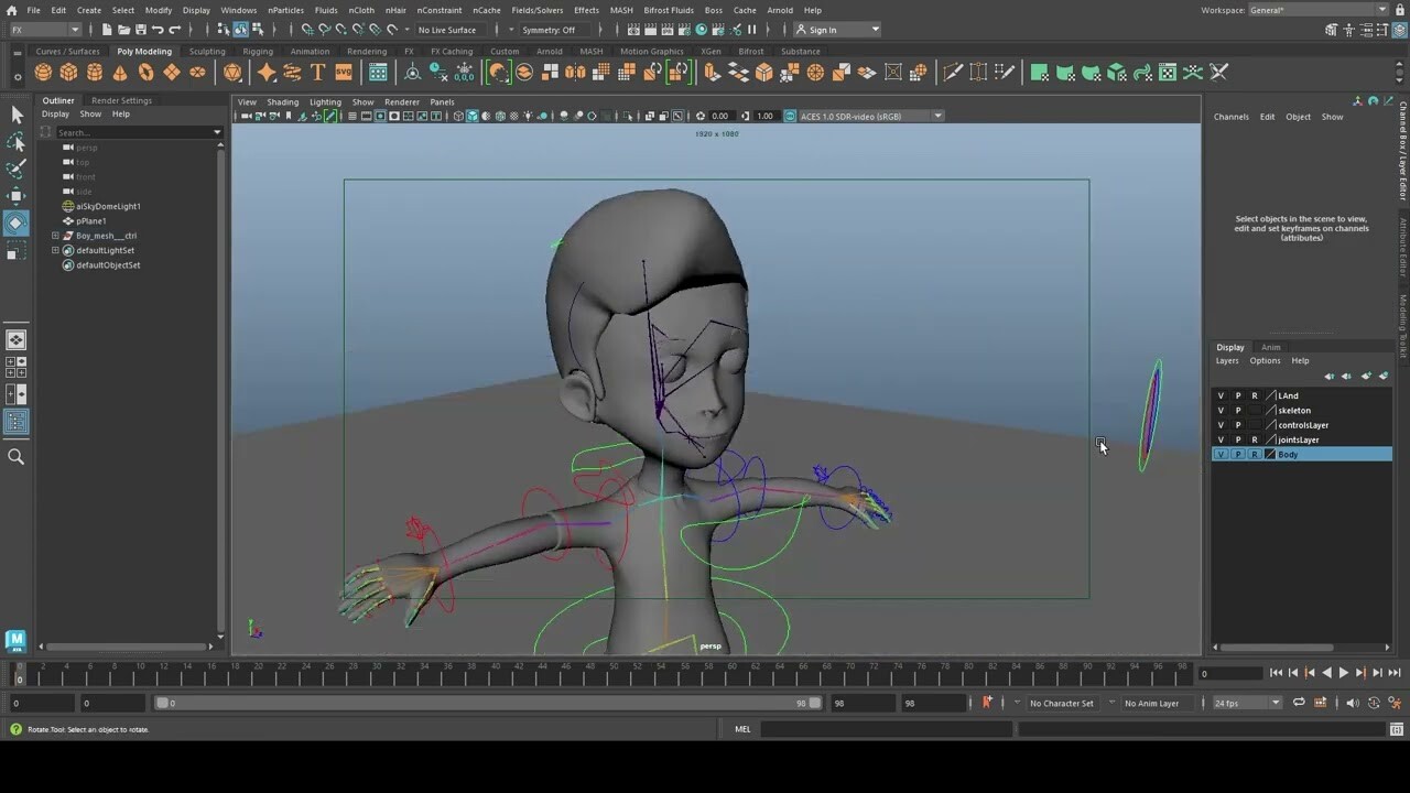 ArtStation - Basic Rigging