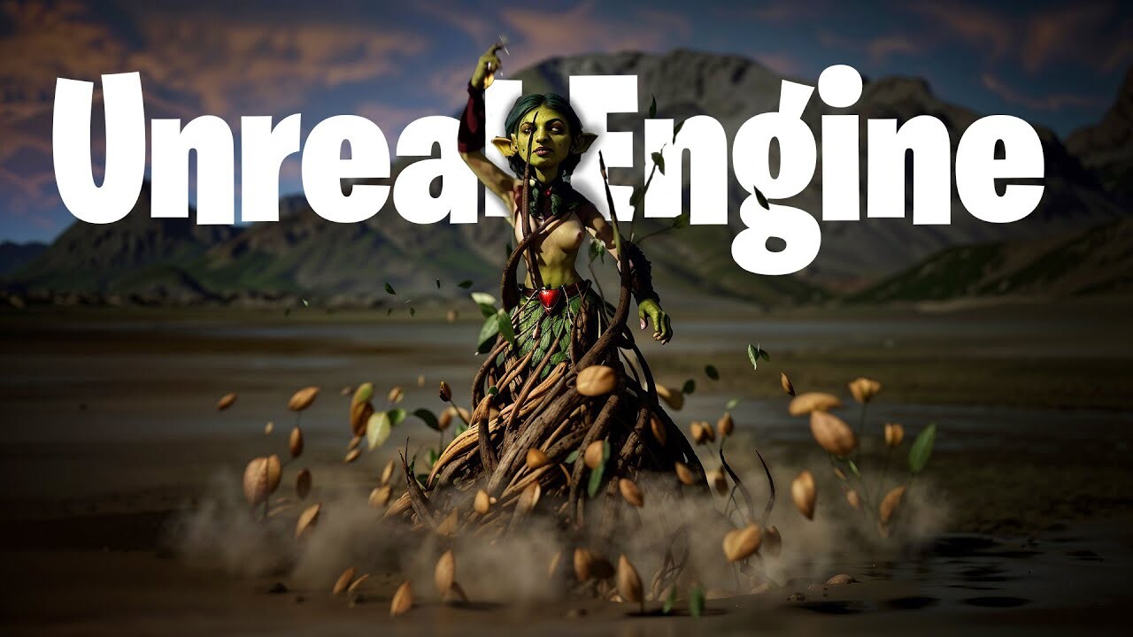 ArtStation - Entangled Roots: A Stunning Effect Created in Unreal ...