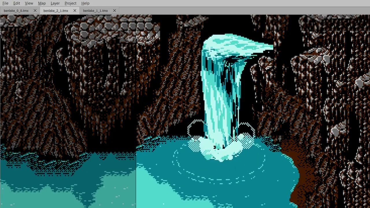 ArtStation - NES Waterfall