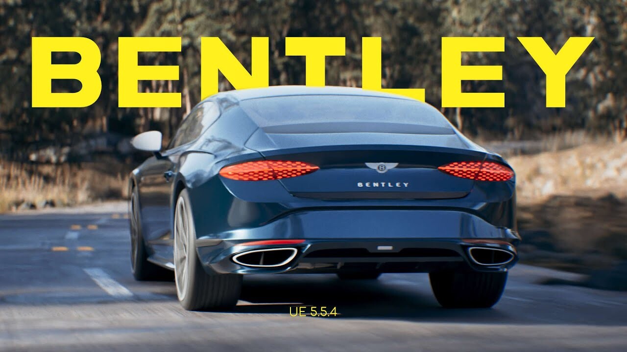 ArtStation - Bentley Automotive Car Animation