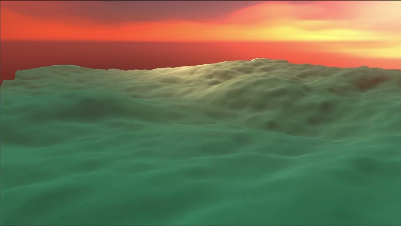 ArtStation - Ocean Water Simulation using FFT (WIP)