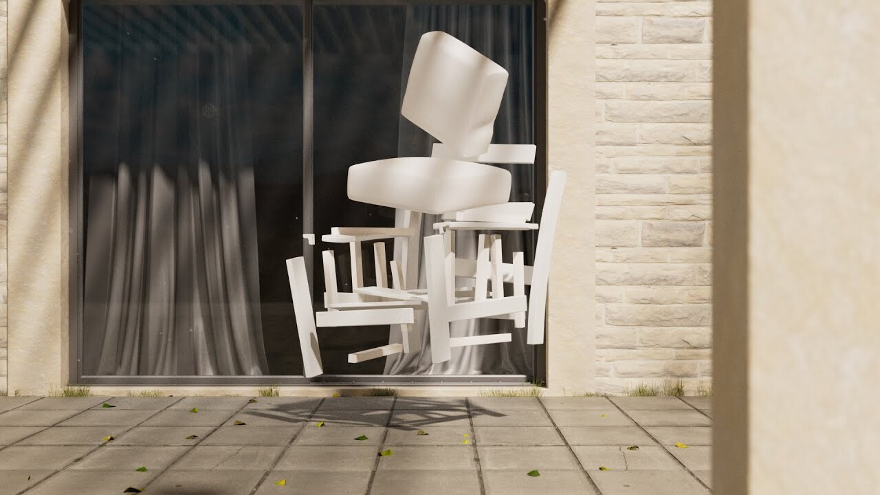 ArtStation - CGI Animation for outdoor furniture