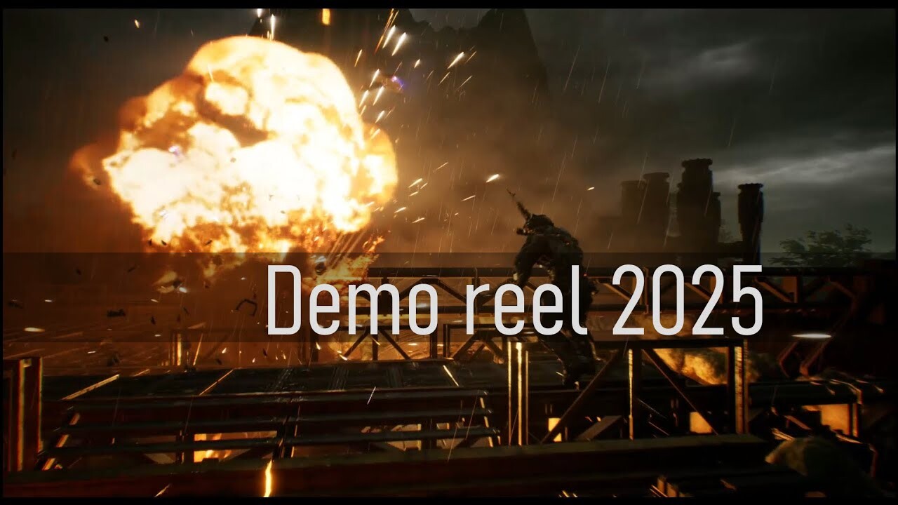 ArtStation - Realtime VFX demo reel 2025