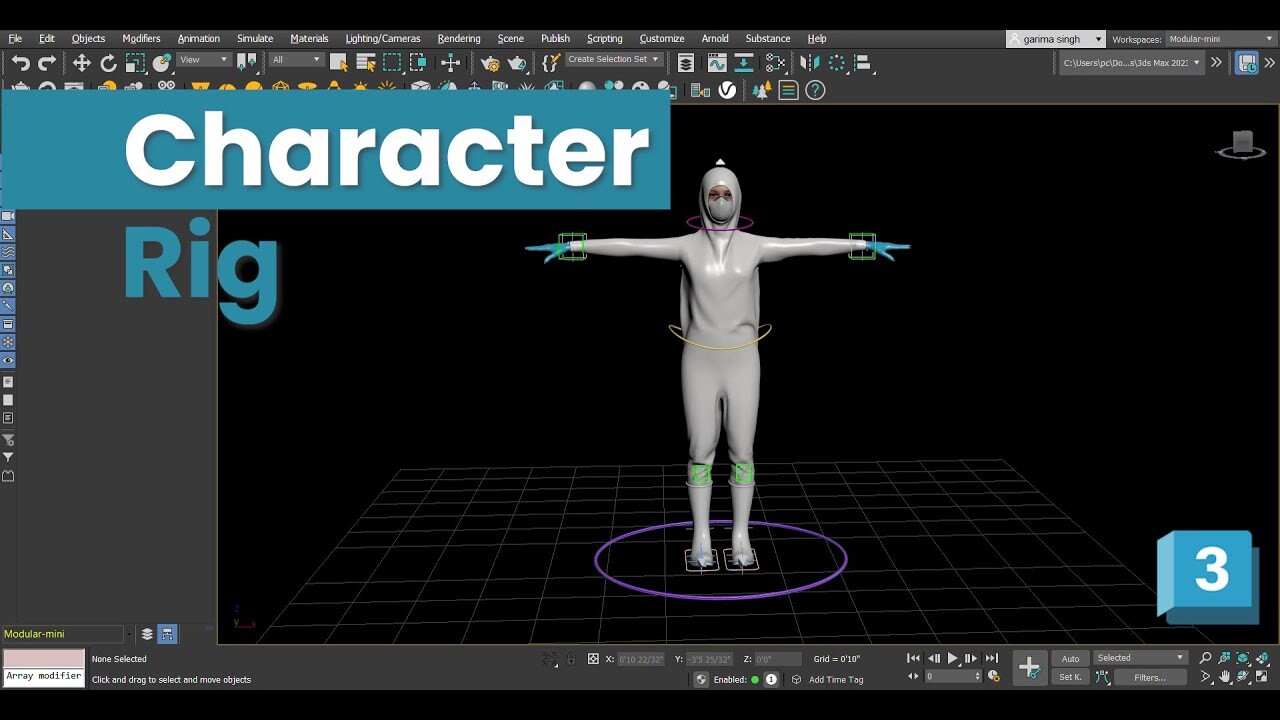 ArtStation - 3D Character Rig