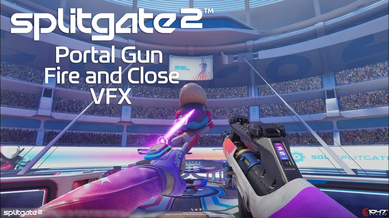 ArtStation - SplitGate 2 - Jerod Oakes Portal Gun Fire and Close VFX