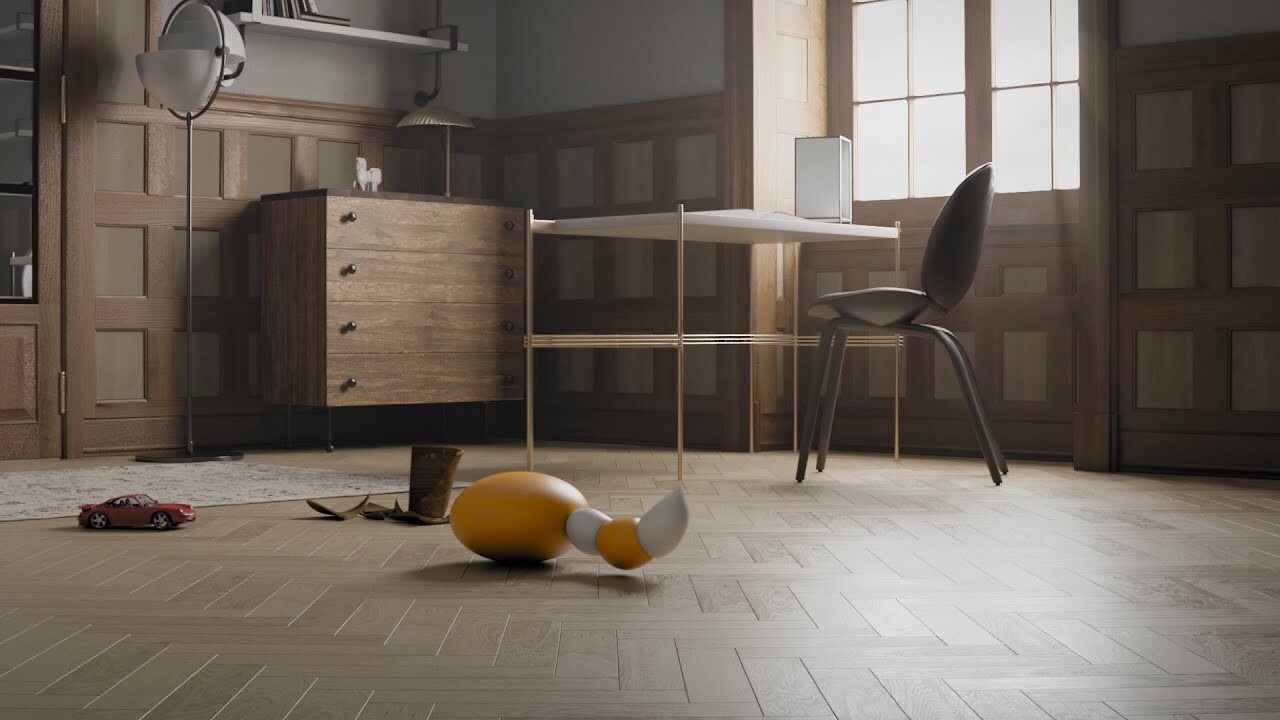 ArtStation - Fox 3D Animation – Bouncing Ball with a Tail