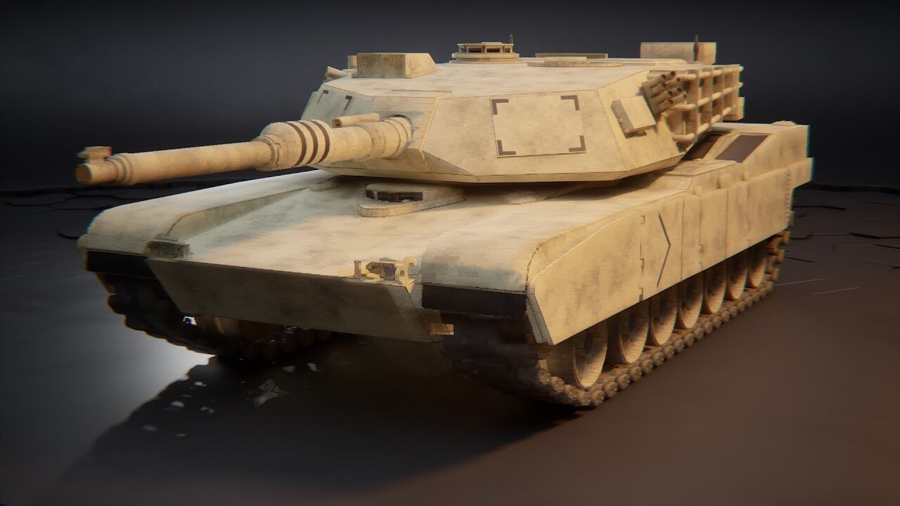 ArtStation - M1 Abrams