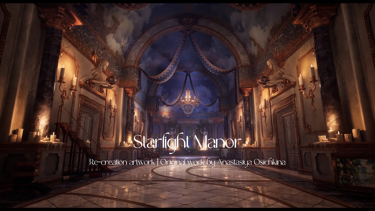 ArtStation - Starlight Manor | Re-creation