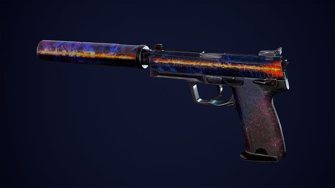 ArtStation - USP-S | Aurora - Skin CS 2