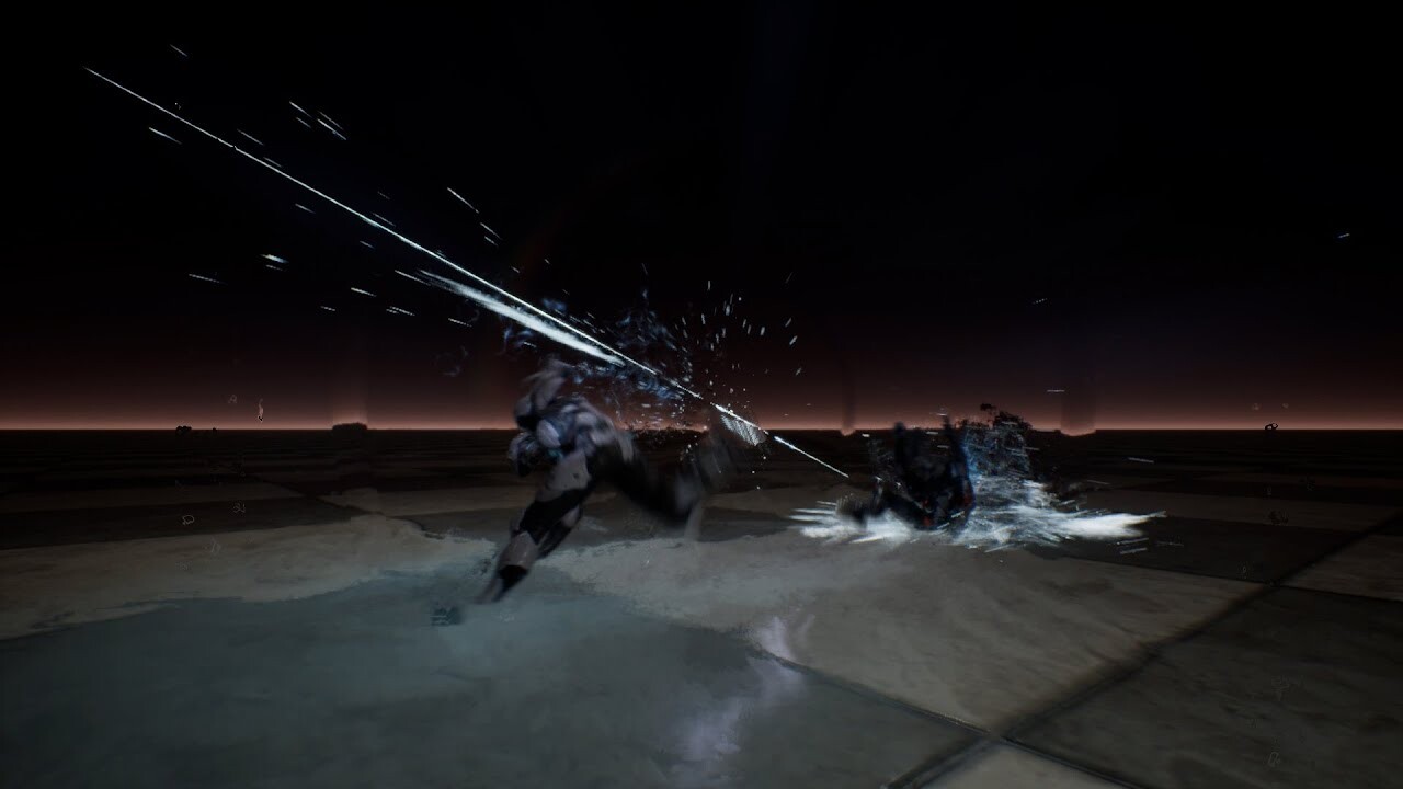 ArtStation - Water Barrage Punch, Way of Asura VFX made in Unreal Engine 5