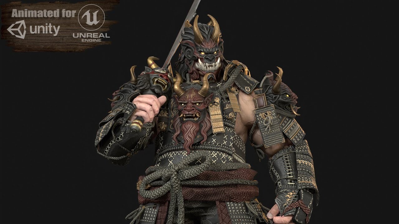 ArtStation - Demon Oni Boss