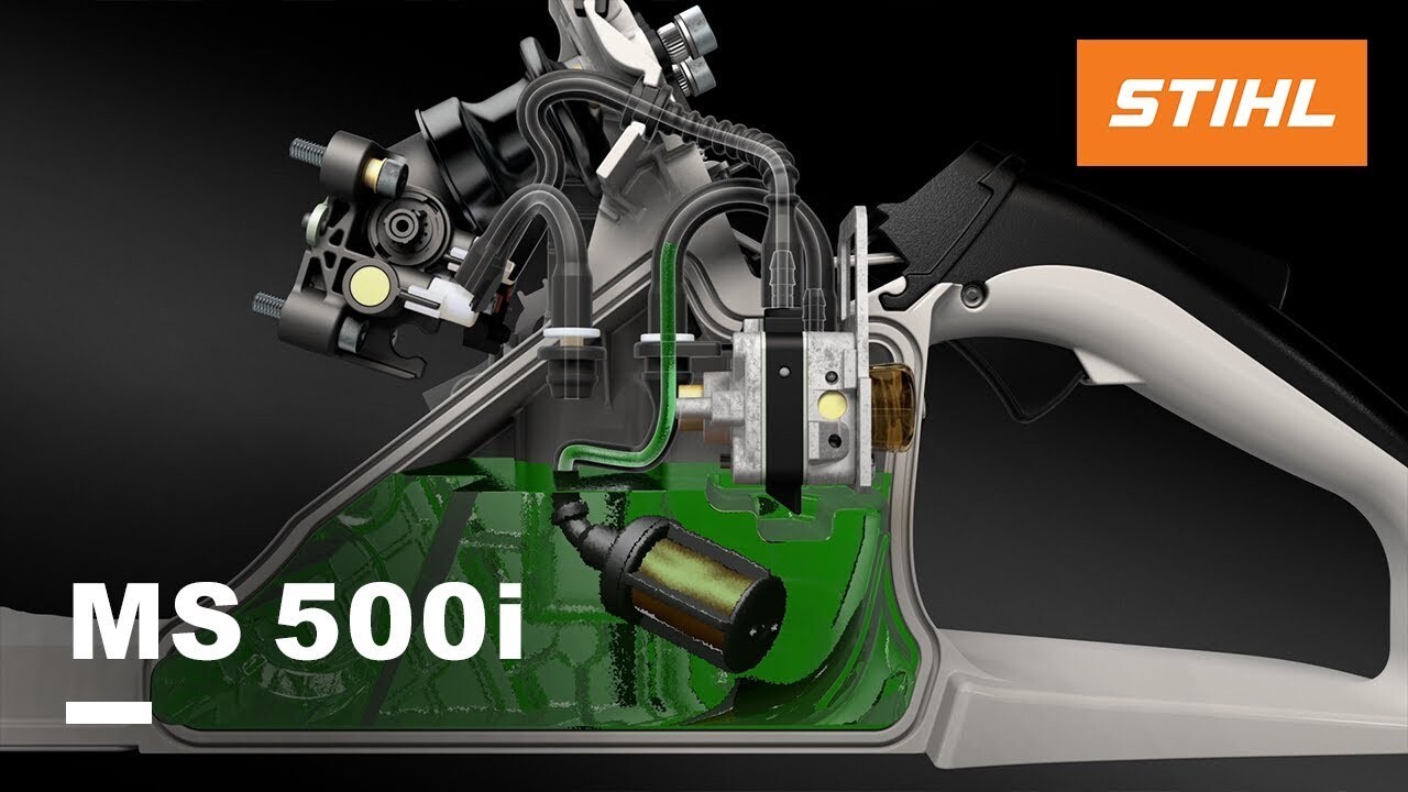 ArtStation - STIHL MS 500i Injection: Fuel Management & Technical Animation