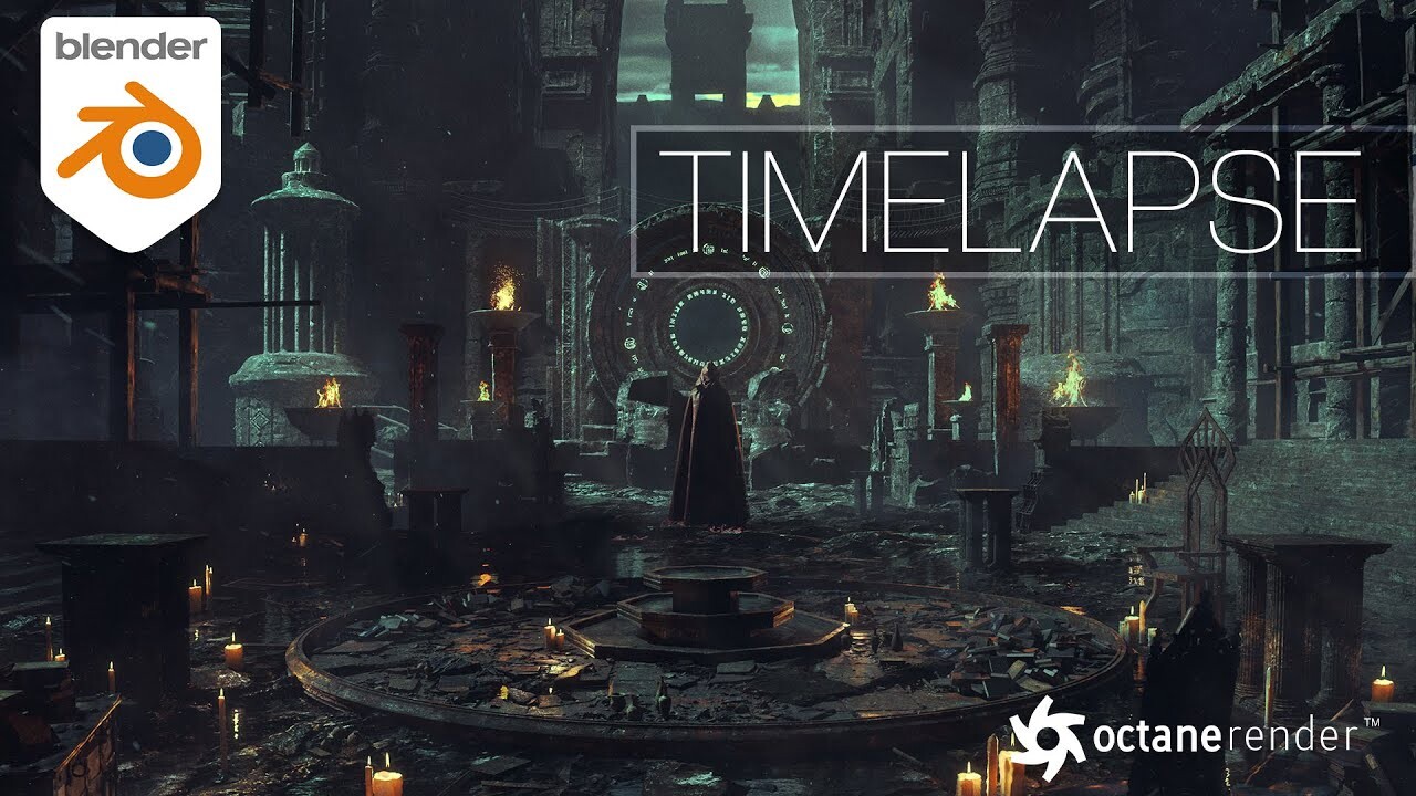 ArtStation - Lost Echoes - Timelapse | Breakdown