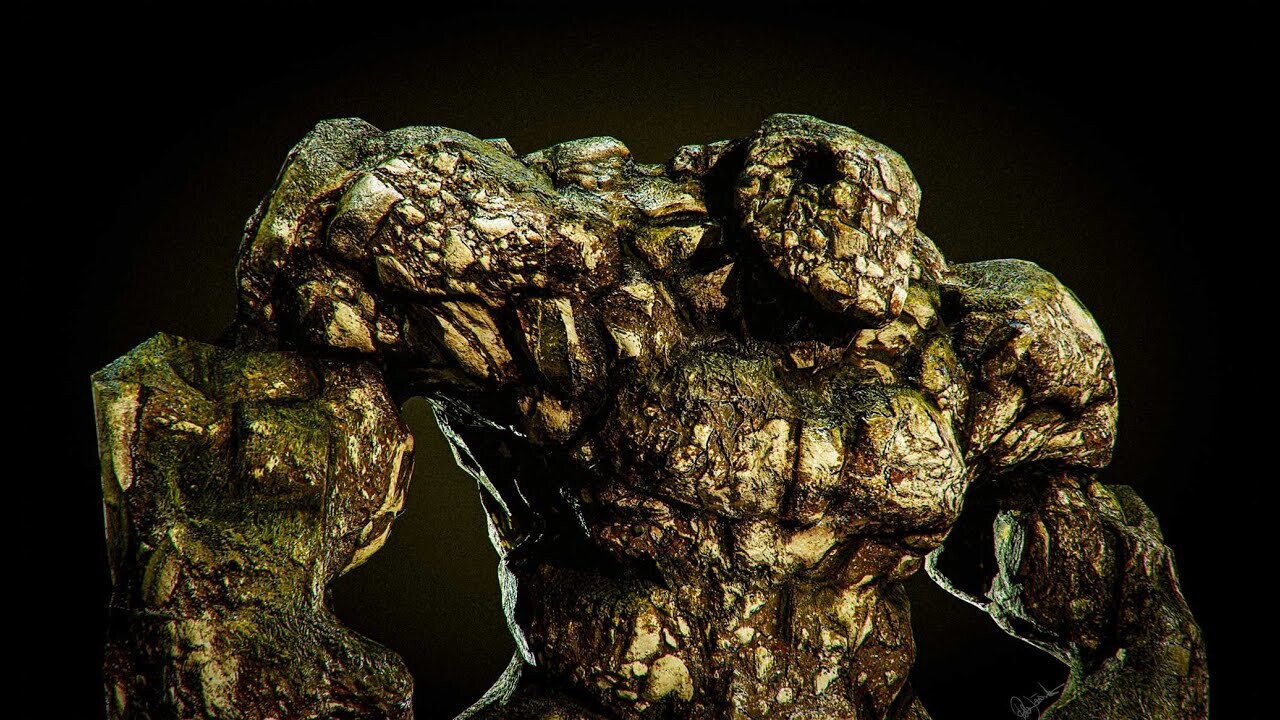 ArtStation - Stone Monster