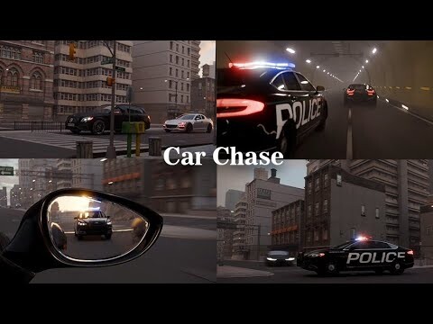 ArtStation - 3D Car Chase