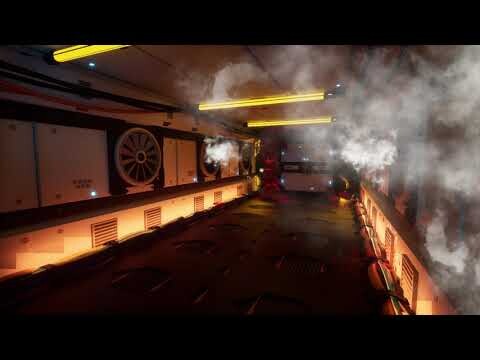 ArtStation - 3D SCI FI ABANDONED SPACE STATION ENVIRONMENT