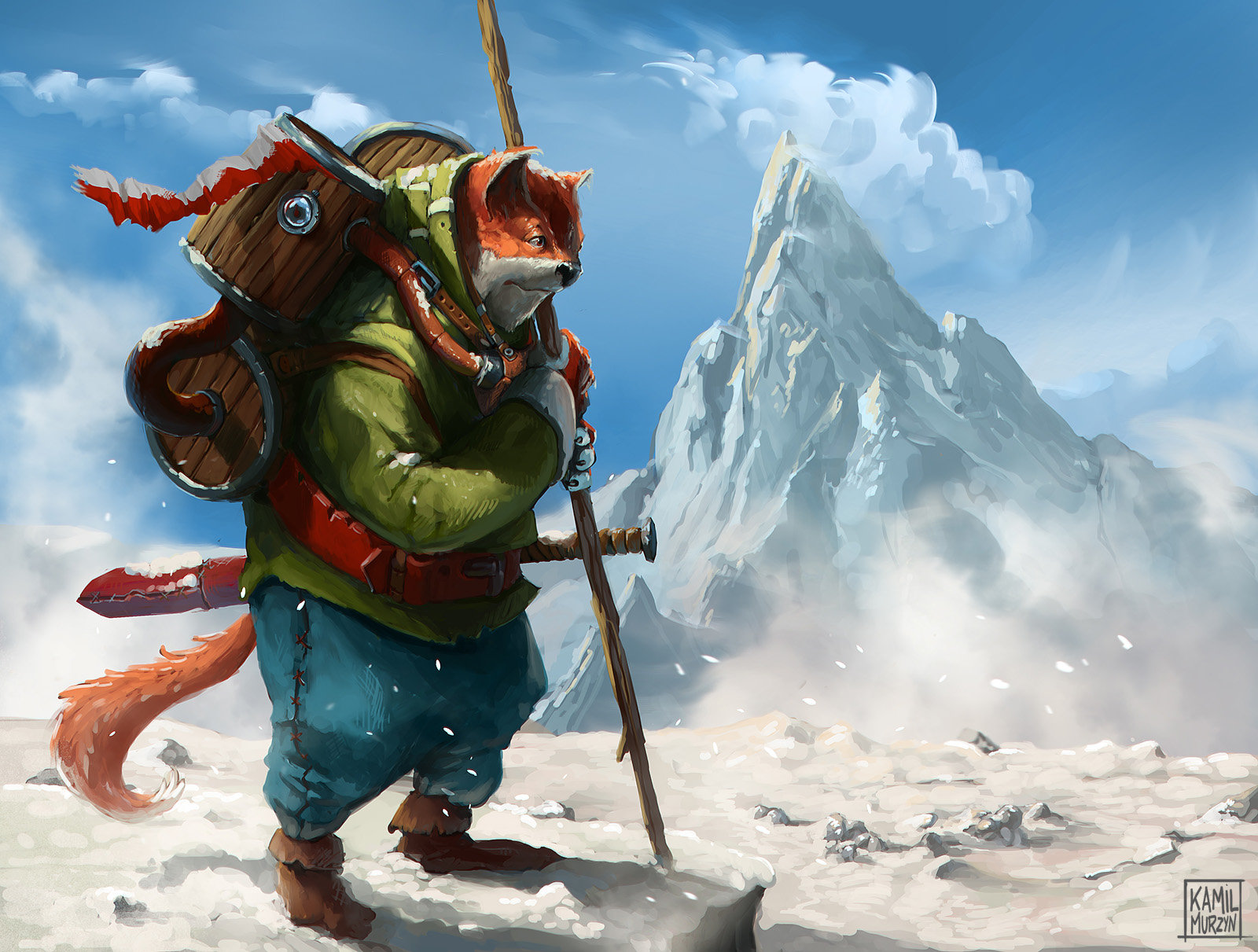 ArtStation | Challenge - 2D Character Art Challenge