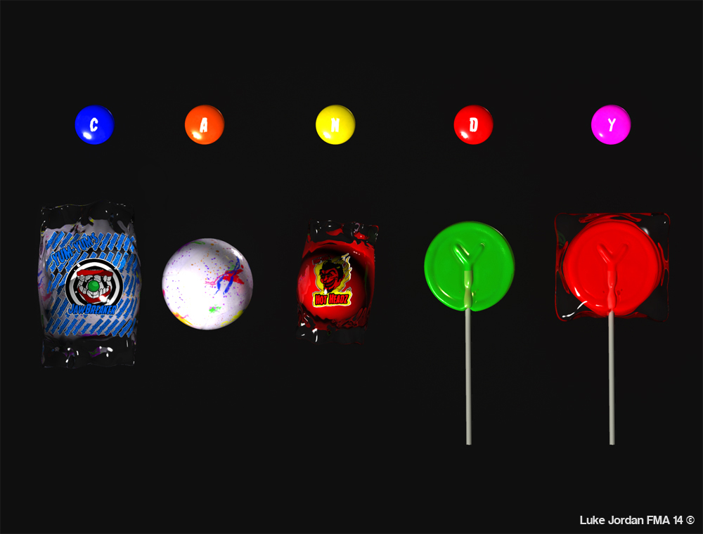 Luke Jordan - 3D Art Work