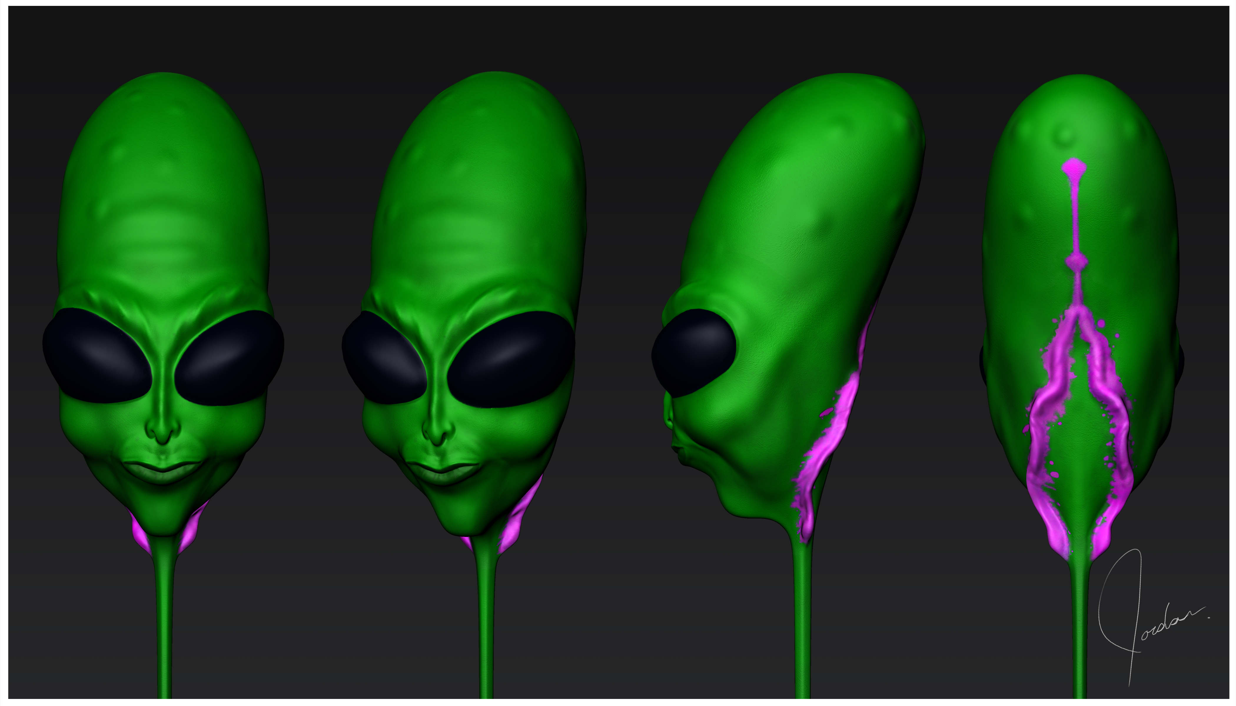 Luke Jordan - 3D Art Work