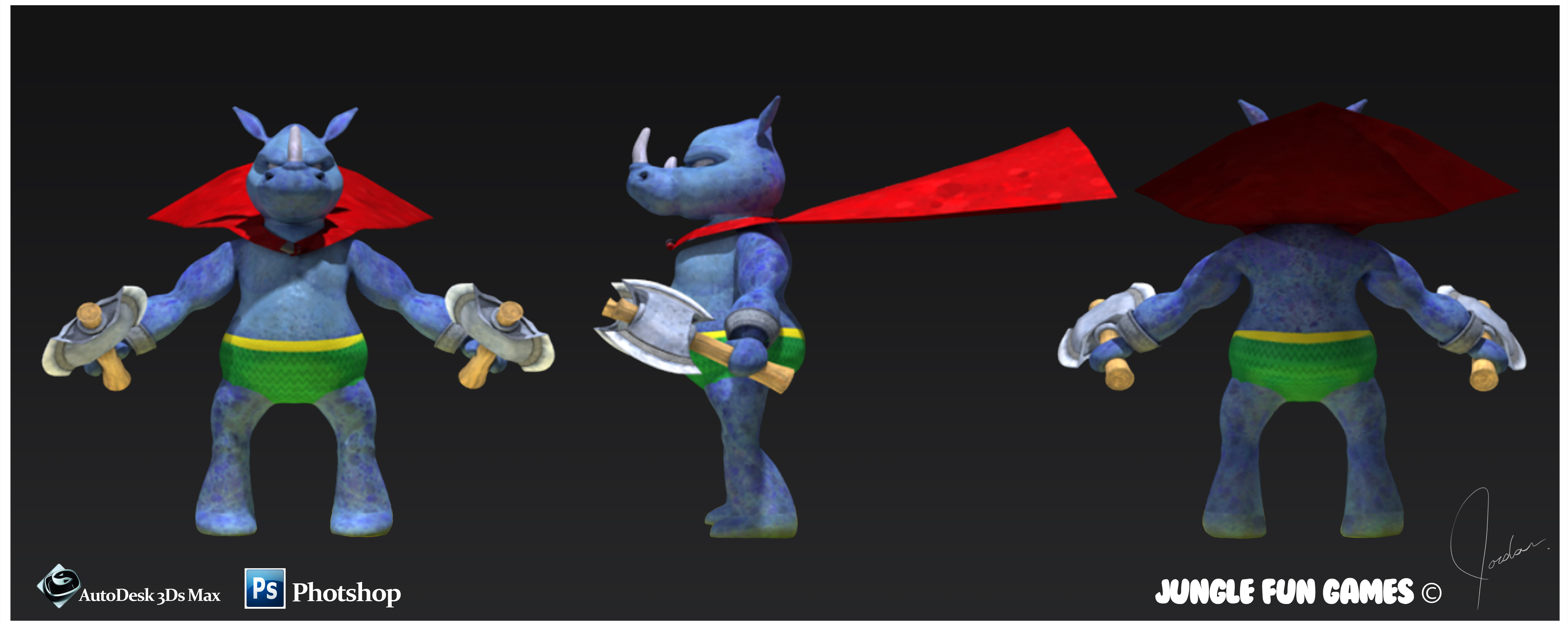 Luke Jordan - 3D Art Work