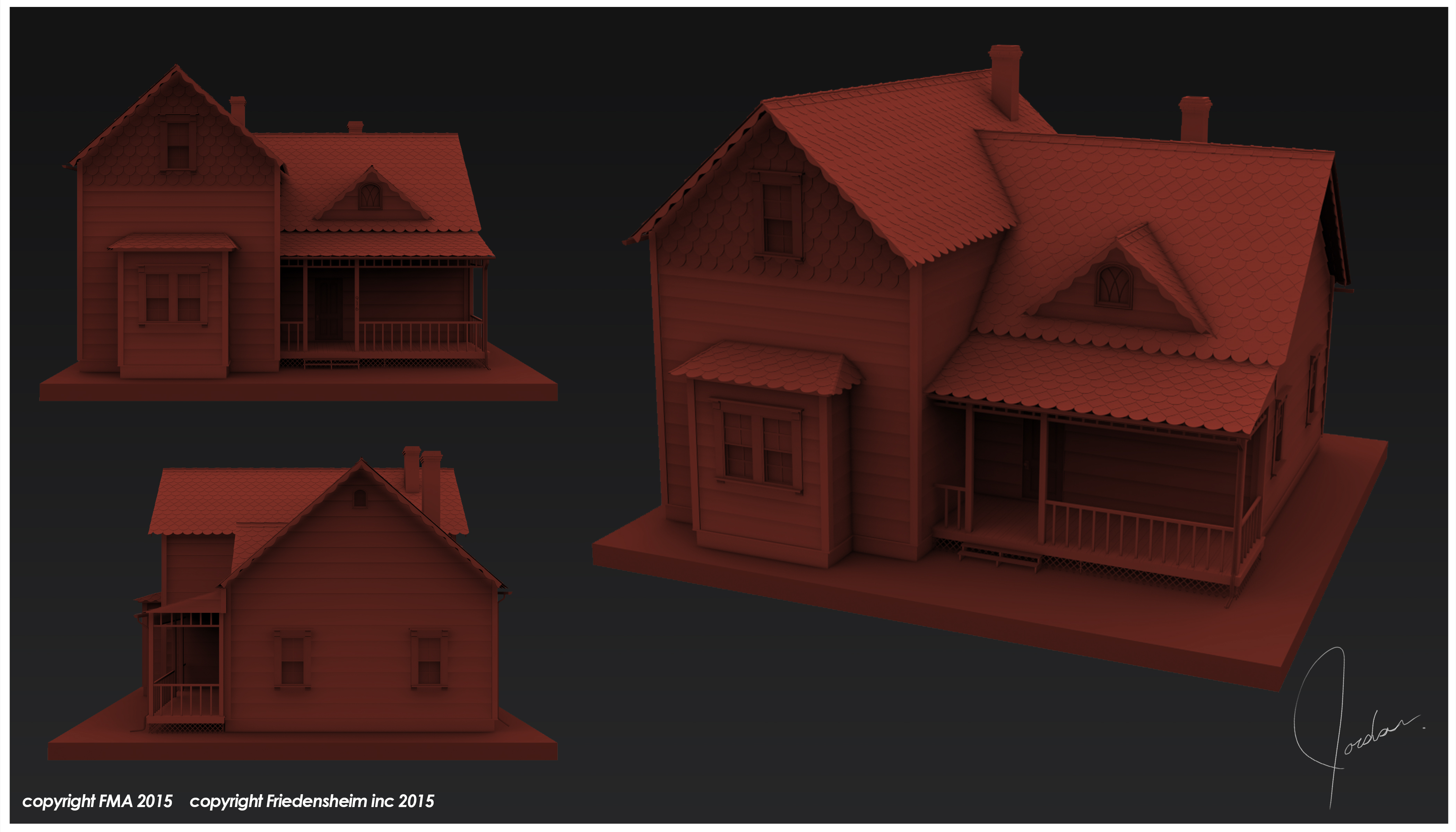 Luke Jordan - 3D Art Work