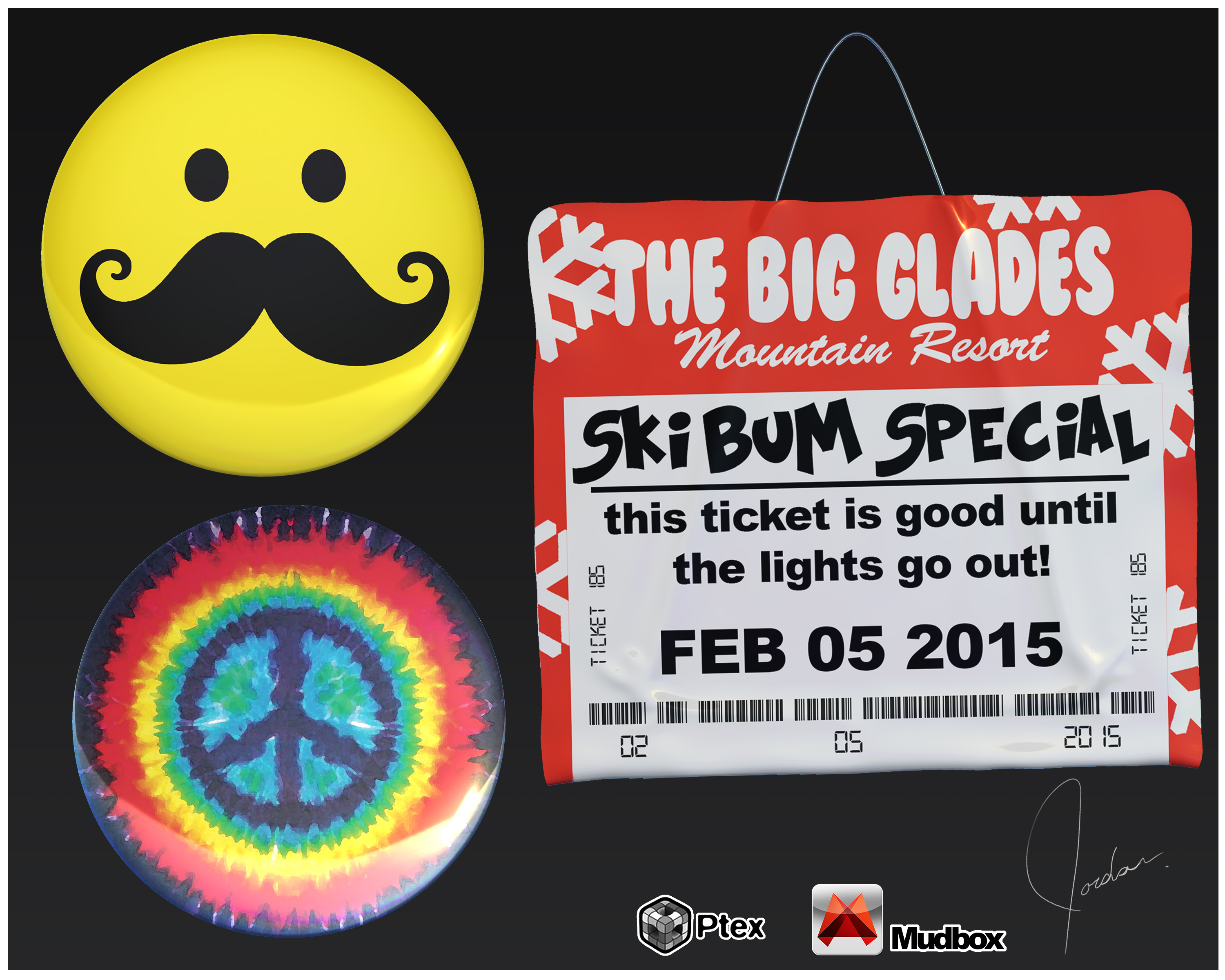 Luke Jordan - 3D Art Work