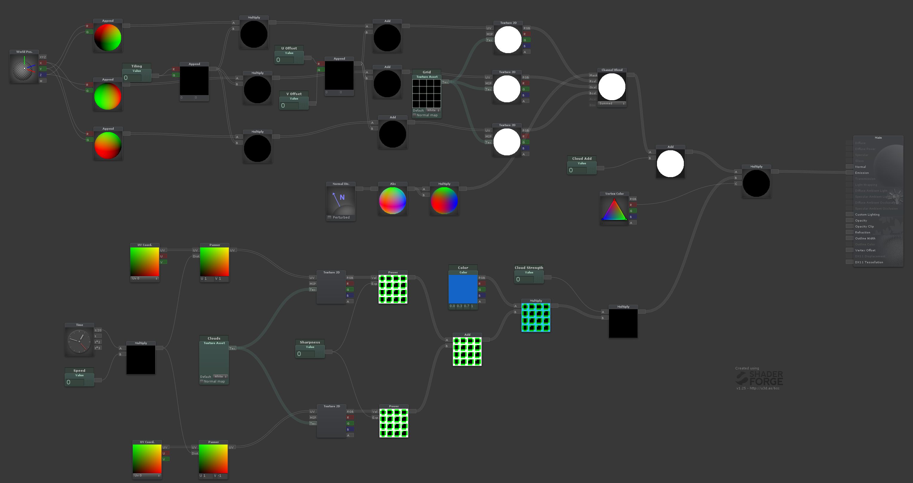 Kayl Myers - Smokey Laser Grid Shader