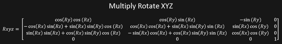 Bhavesh Budhkar - Explanation of 3D Transformation to 4x4 Matrix ...