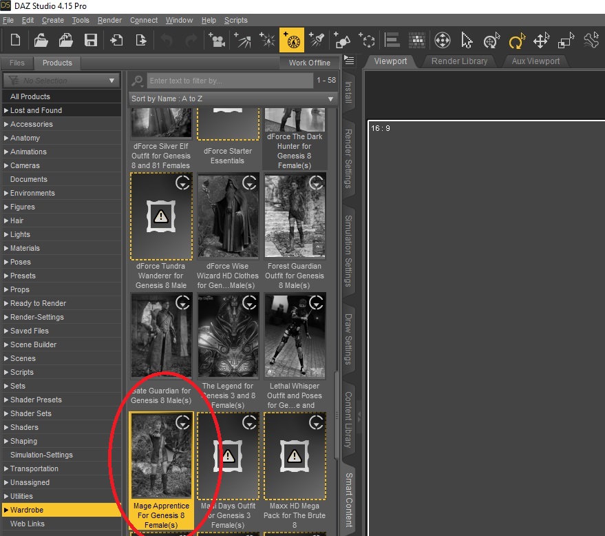 Abrushant - Daz Studio – How to fix missing content thumbnails / icons in Windows
