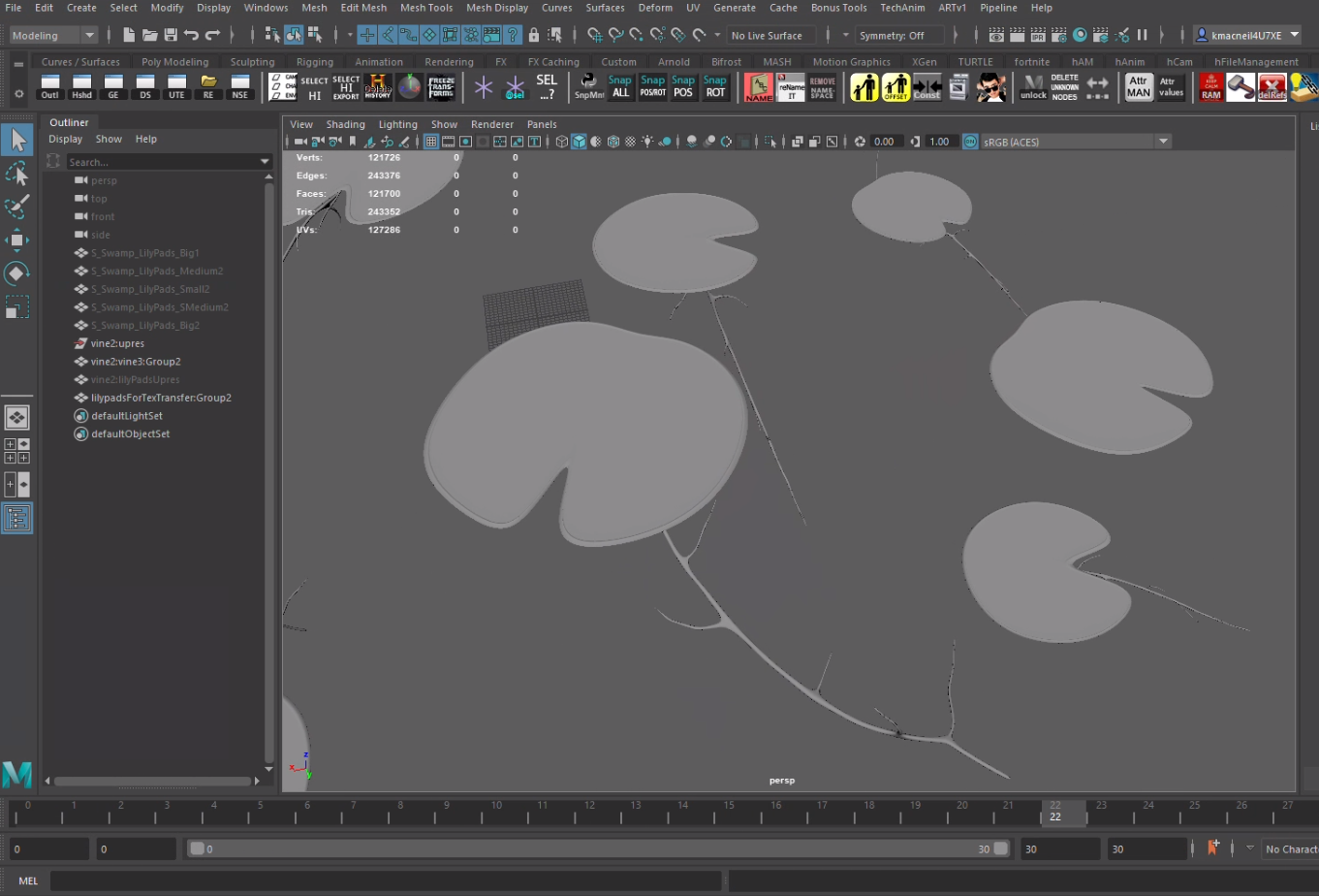 3D Environment Artist, Kimberly MacNeil - Fortnite: Princess Fishsticks