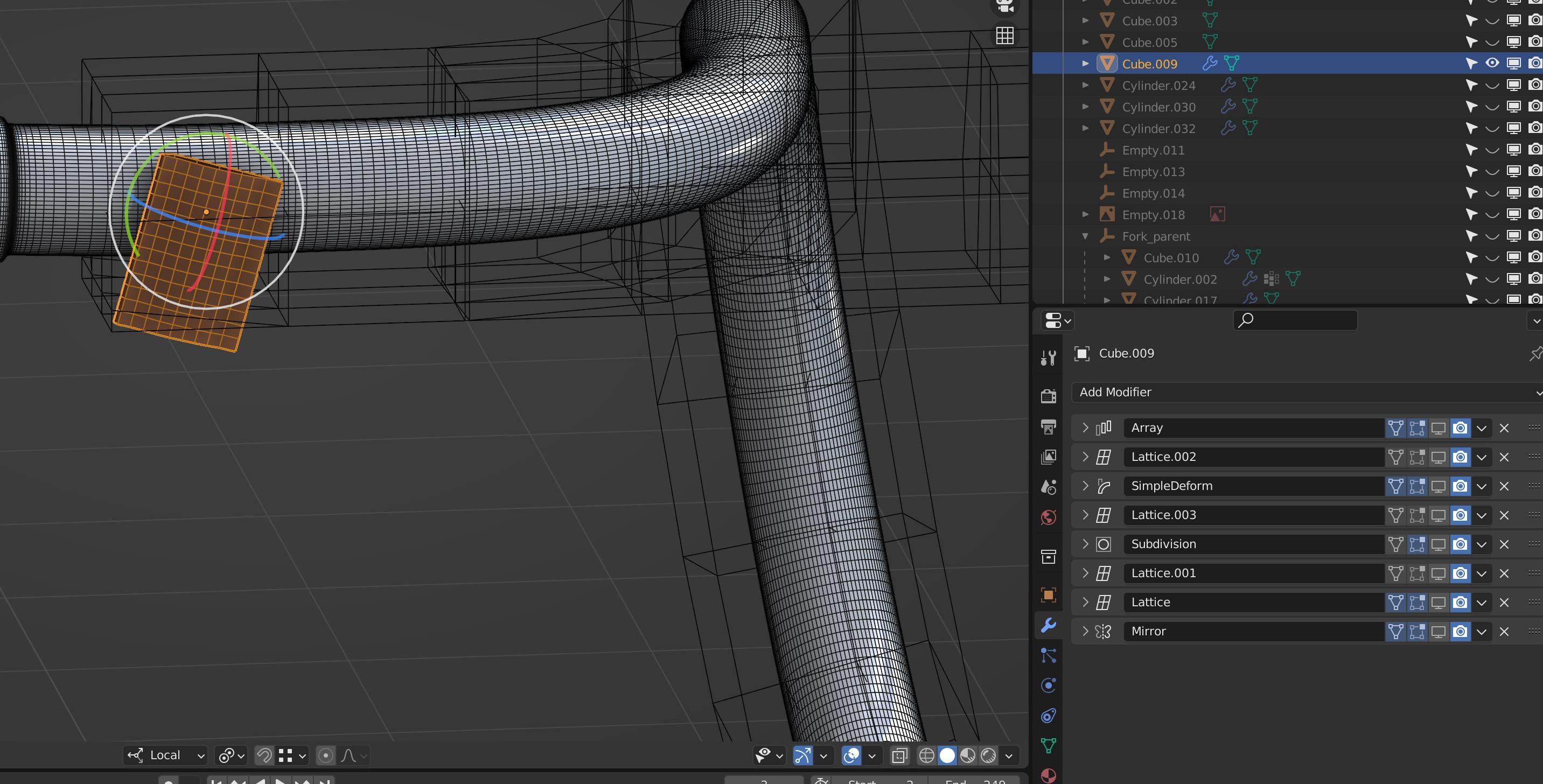 Nick Sinclair - Bike Modelling In blender examples