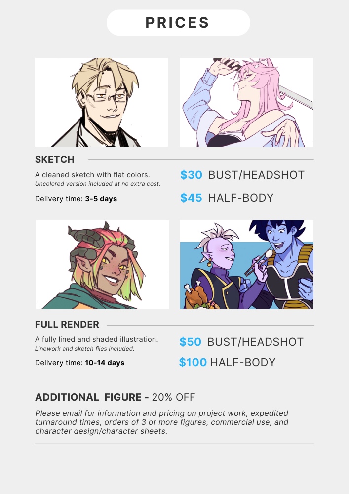 Adrian Fox - Commission Information