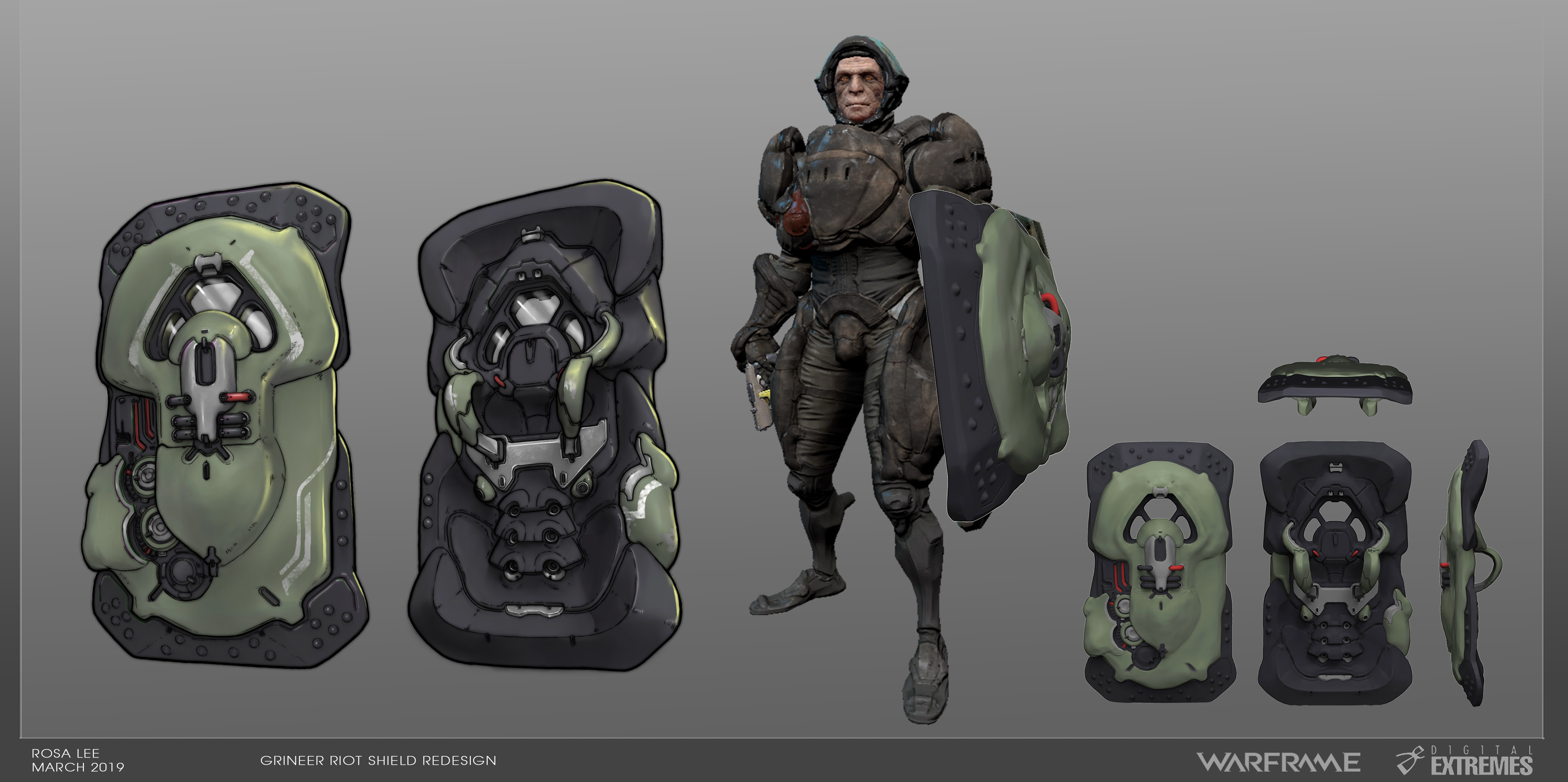 Rosa (Eunche) Lee - Warframe Prop Design