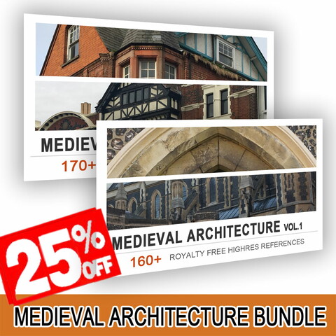 ArtStation - Medieval Architecture Bundle